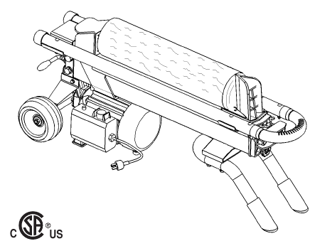 TASK FORCE electric log splitter 26083 User Manual | Manualzz