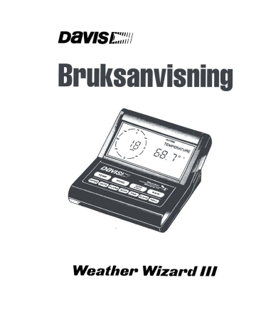 Davis Instruments 7425 Weather Wizard III Manual | Manualzz
