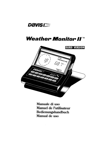 Davis Instruments Weather Monitor II Manual | Manualzz