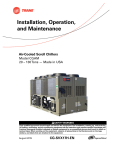 Trane CGAM Chiller User Manual | Manualzz
