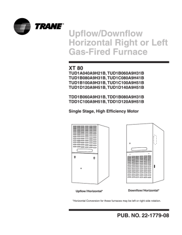 Trane BAYECON086B Dry Bulb Economizer Specification | Manualzz