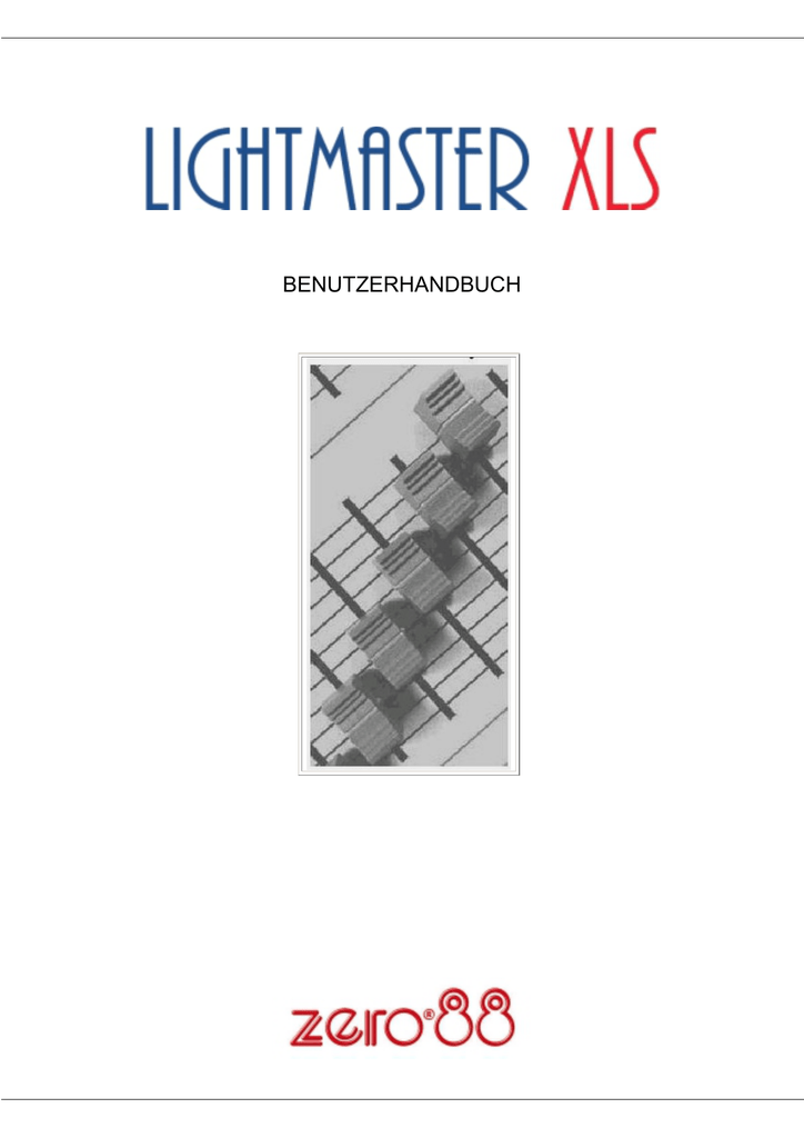 Vari-Lite Lightmaster XLS Bedienungsanleitung | Manualzz