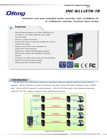 IMC-B111ETB-TB Datasheet | Manualzz