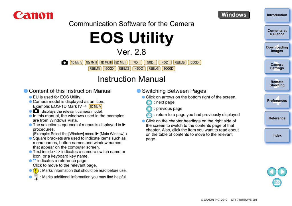 EOS Utility 1 2 3 | Manualzz