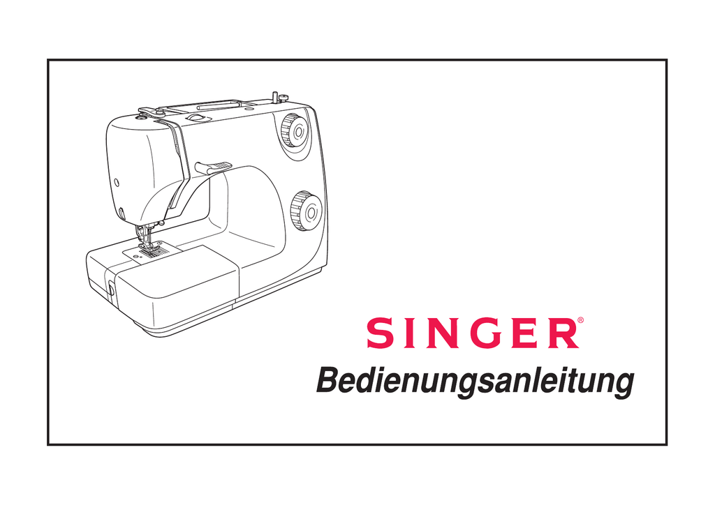 SINGER 8280 Bedienungsanleitung | Manualzz