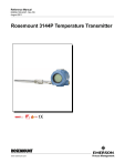 Rosemount 3144P Temperature Transmitter Reference Manual | Manualzz