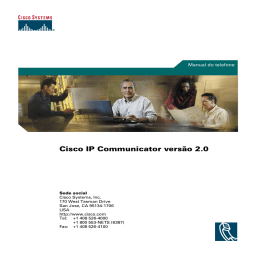 Cisco IP Communicator - User manual, User Guide, User guide