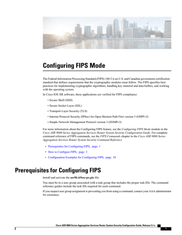 Configuring FIPS Mode | Manualzz
