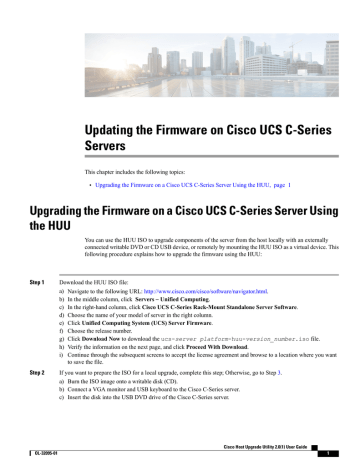 Cisco UCS Server C-Series User Guide | Manualzz