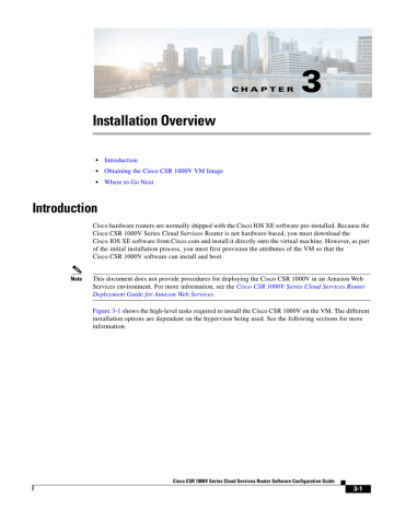 Cisco CSR 1000V Installation Guide | Manualzz