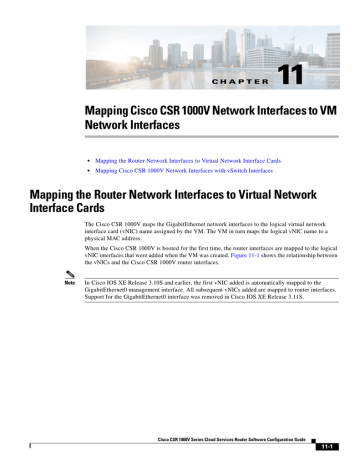Cisco CSR 1000V 1000V Configuration Guide | Manualzz