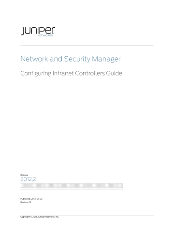 Infranet Controller Configuration Guide | Manualzz