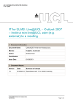 UCL Outlook 2007 Calendar Manual: AI Chat & PDF | Manualzz