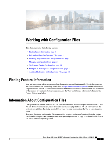 Cisco Nexus 5000 NX-OS Configuration Guide | Manualzz