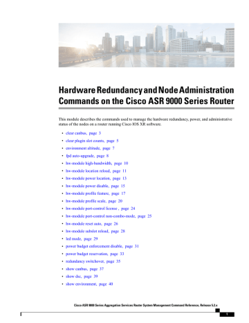 Cisco Router ASR 9000 Series Command Reference | Manualzz
