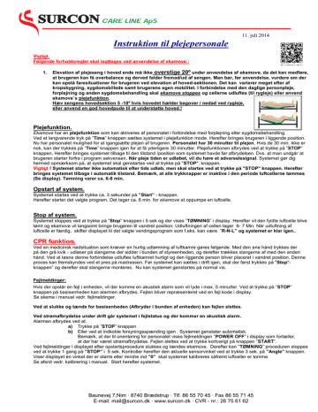 Surcon ekamove Vending system Brugermanual | Manualzz