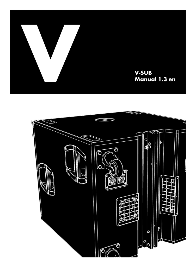 D&B V-SUB manual | Manualzz