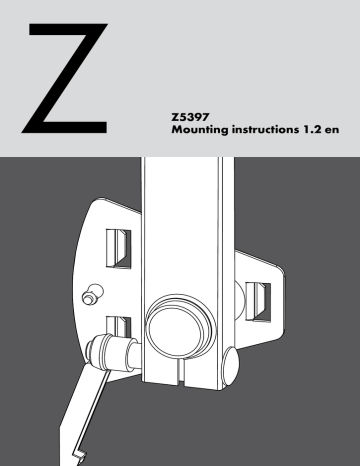 Swivel bracket YP Z5397 Mounting instructions | Manualzz