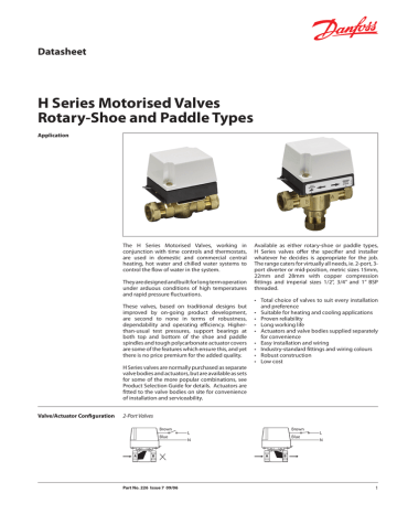 Danfoss Hsa3 3 Port Valve Wiring Diagram - Wiring Diagram