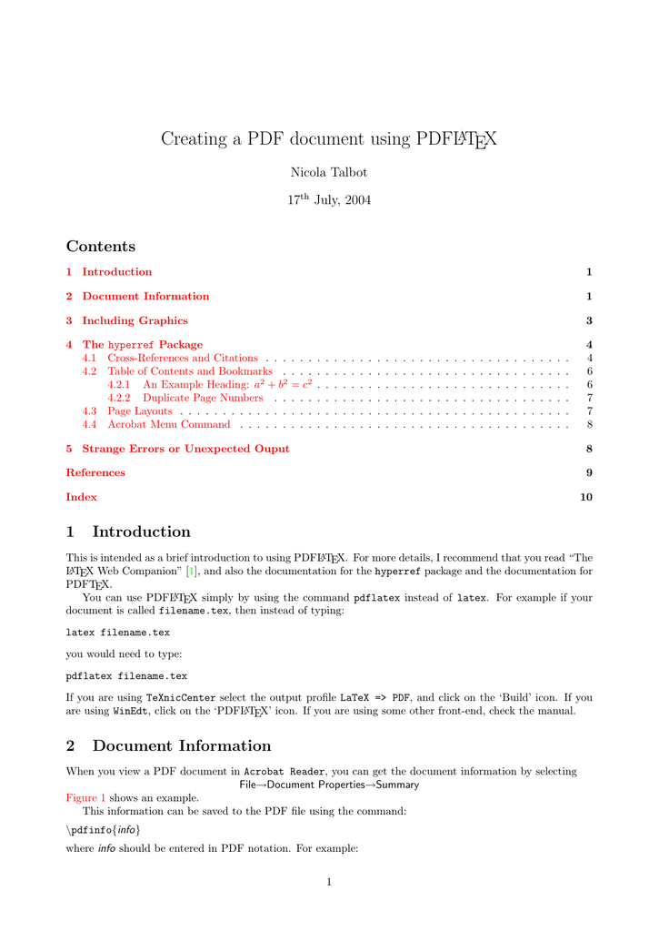 hyperref latex