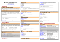 KiXtart Quick Reference | Manualzz