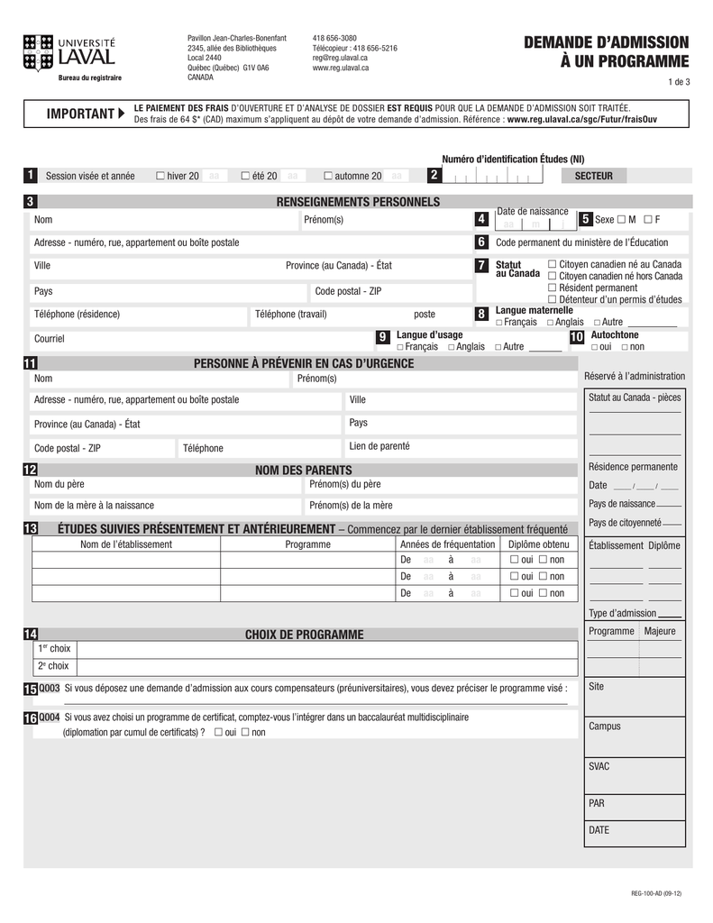 guide d inscription SESSION HIVER 2016