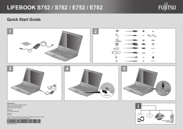 Fujitsu LIFEBOOK E782 vPro Quick Start Guide | Manualzz
