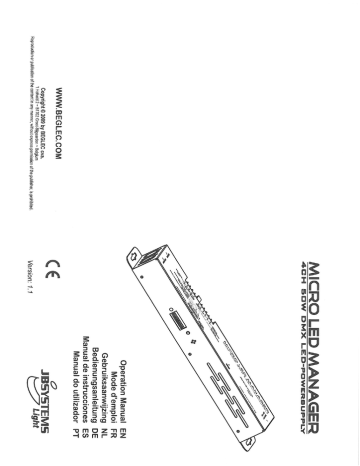 Micro LED Manager Operation Manual | Manualzz