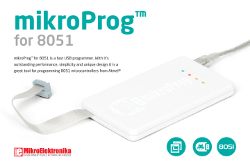 mikroProg for 8051 User Manual | Manualzz
