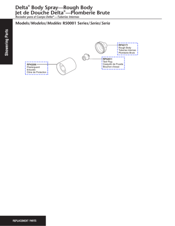 Delta R50001 Body Spray Rough Guide | Manualzz