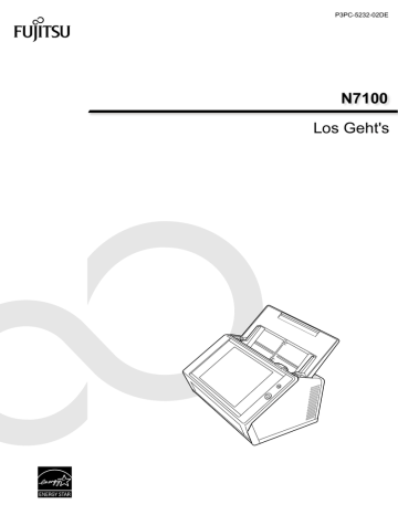 FUJITSU ScanSnap N7100 Netzwerkscanner Los Geht's | Manualzz