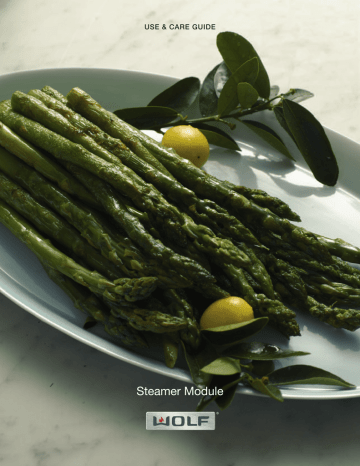 Wolf IS15/S Use & care guide | Manualzz