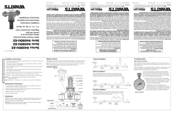 Watts N45BDU-EZ 11⁄4, N45BDU-EZ 11⁄2, N45BDU-EZ 2 Installation ...