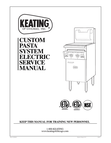 Keating 14 Service manual | Manualzz