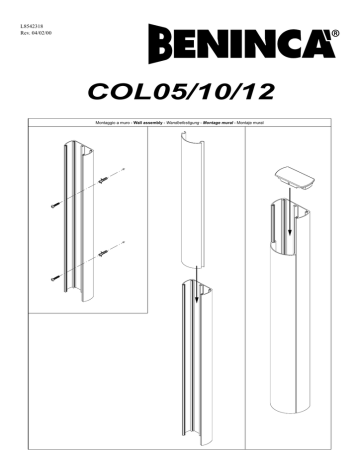 Beninca Col Photocell Post Owner's Manual | Manualzz