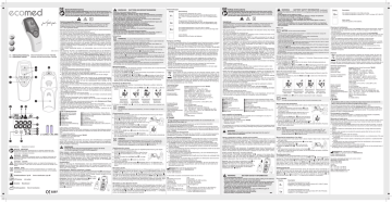 Ecomed TM-65E Instruction manual | Manualzz