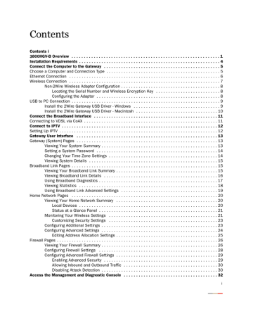 2Wire 3800HGV-B Owner's Manual | Manualzz