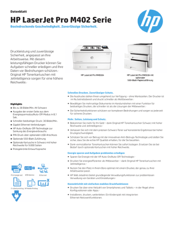 HP LaserJet Pro M402 Serie | Manualzz