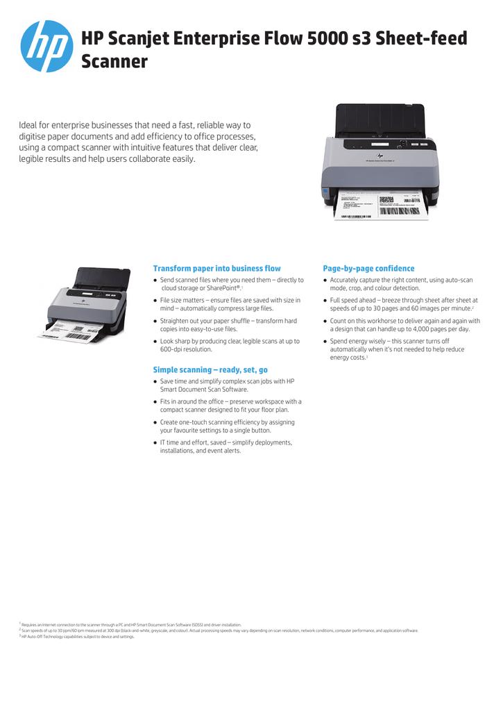 HP Scanjet 3000 Scanner User Guide
