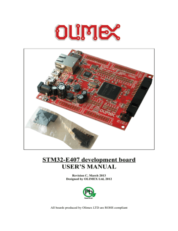 STM32-E407 development board User's Manual | Manualzz