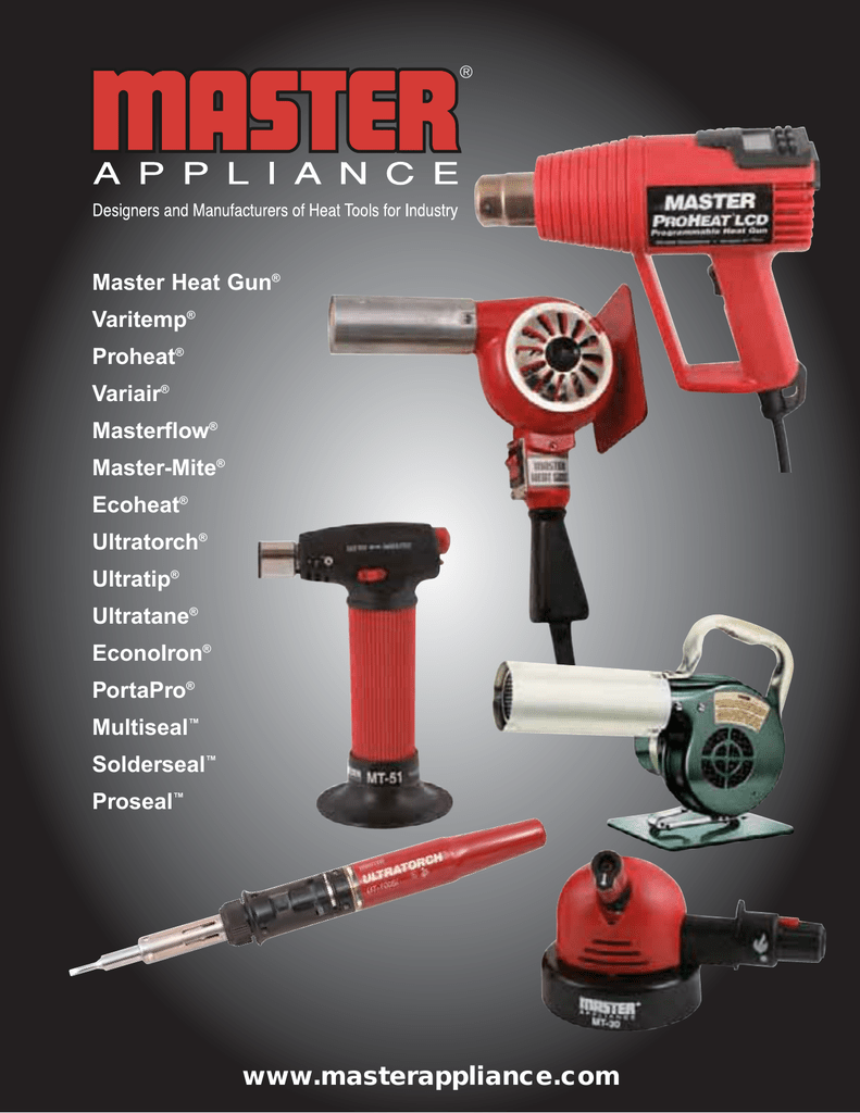 Material Handling Master Proheat Dualtemp PH-1100 Electric Heat Gun C ...