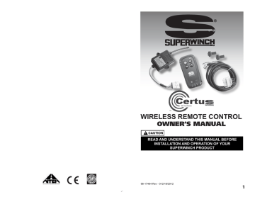 WIRELESS REMOTE CONTROL OWNER’S MANUAL | Manualzz