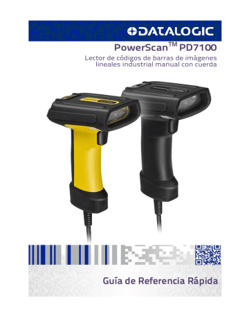 Datalogic POWERSCAN PD7100 Guia de referencia | Manualzz