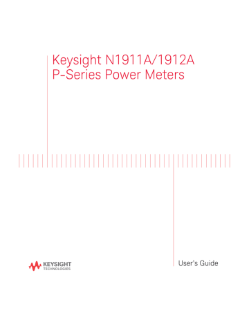 Keysight N1911A/N1912A User Guide | Manualzz