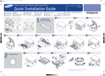 Samsung SL-C473W Quick start guide | Manualzz
