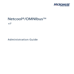 IBM Netcool/OMNIbus 8.1 Best Practices Guide | Manualzz