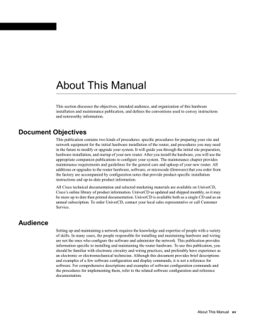 Cisco 7000 Router Installation and Maintenance Manual | Manualzz