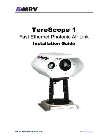 TereScope 1 Installation Guide | Manualzz