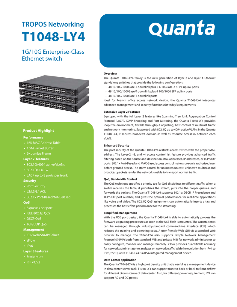 Layer 3 Switch Configuration