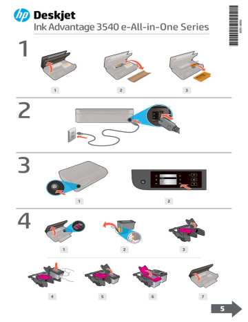 HP Deskjet Ink Advantage 3540 e-All-in-One Printer series | Manualzz